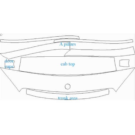2018- Mercedes C Class AMG Line Coupe Wear & Tear for Panoramic Sunroof ...