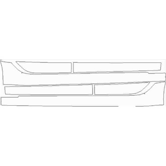 2018- Tesla Model 3 Rocker Panels pre cut kit - wraptrade.com