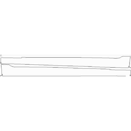 2019- BMW 8 Series Gran Coupe Rocker Panels pre cut kit - wraptrade.com