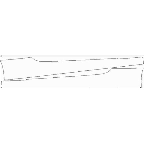 2019- BMW M8 Convertible Rocker Panels pre cut kit - wraptrade.com