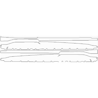 2020- Audi R8 Coupe Rocker Panels pre cut kit - wraptrade.com