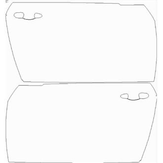 2020- BMW M2 CS Doors pre cut kit - wraptrade.com