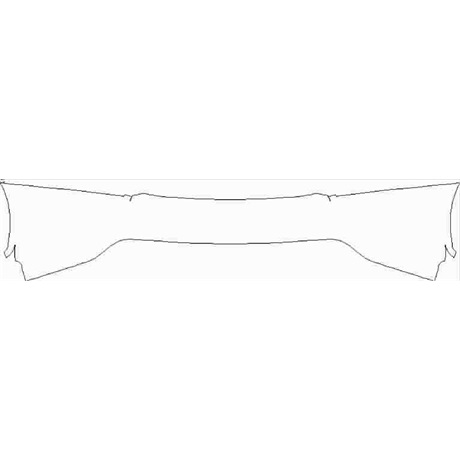 2021- Tesla Model S Long Range, Plaid Rear Bumper without Sensors pre ...