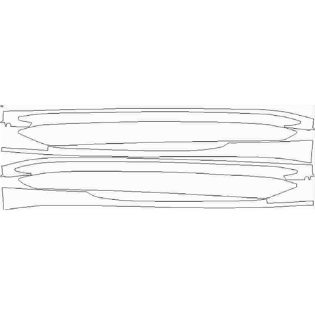 2021- BMW M4 Competition Rocker Panels pre cut kit - wraptrade.com