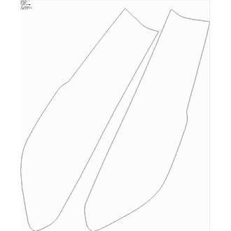 2021- BMW M5 Base/Competition Front Headlights pre cut kit - wraptrade.com