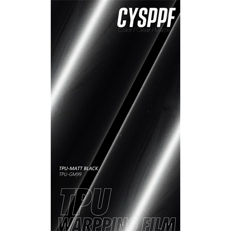 CYS PPF Matt Black paint protection film 1,52x15m - wraptrade.com