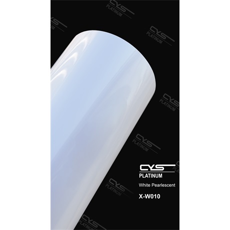 CYS Pearlescent White car wrapping film1,52x18m - wraptrade.com