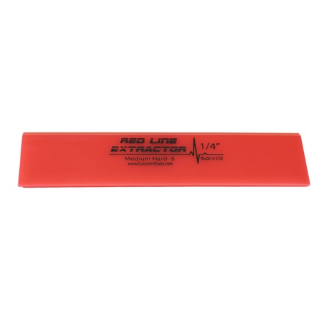 Fusion Red Line Extractor 1/4” thick squeegee blade, 20 cm long ...