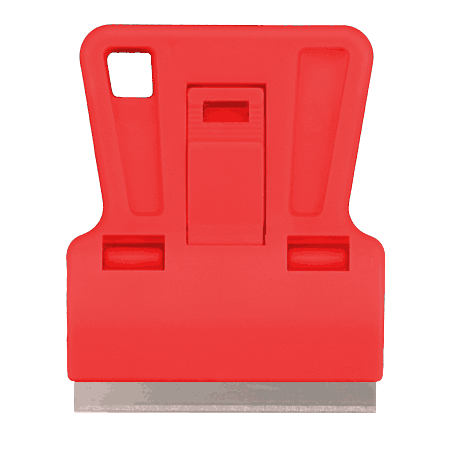 Mini Razor Scraper, red - wraptrade.com