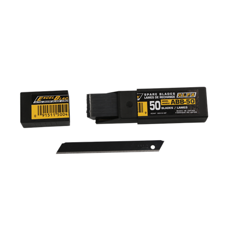 OLFA Excel Black CS Blade (box of 50) - wraptrade.com